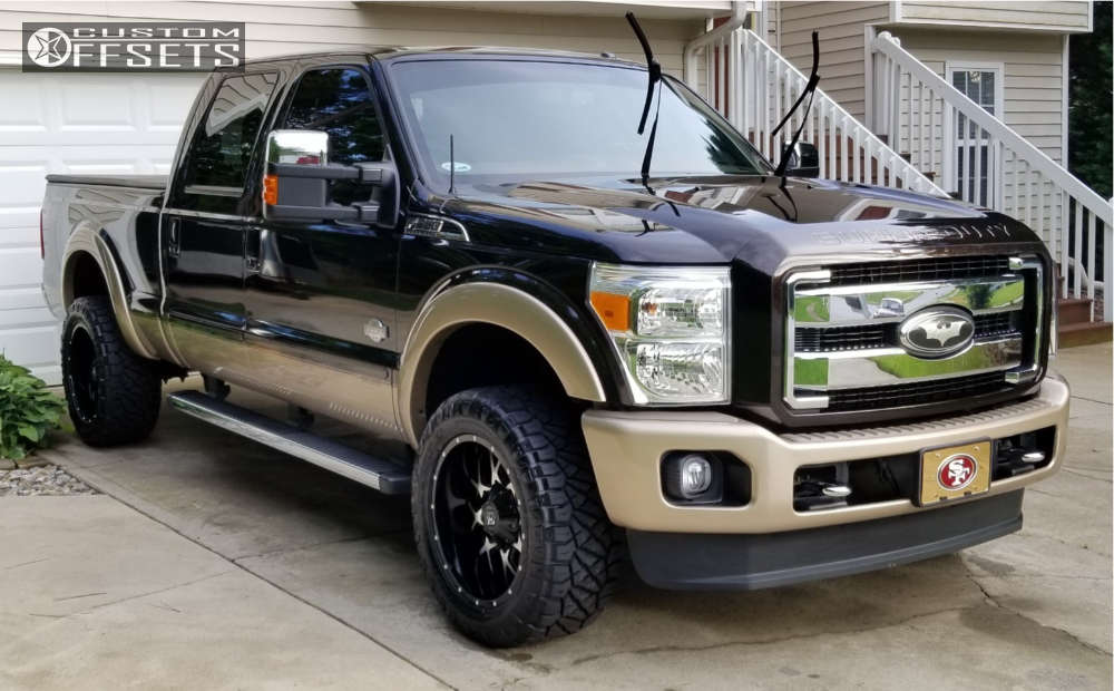 2014 Ford F-250 Super Duty with 20x10 -19 Dropstars 645mb and 33/12 ...