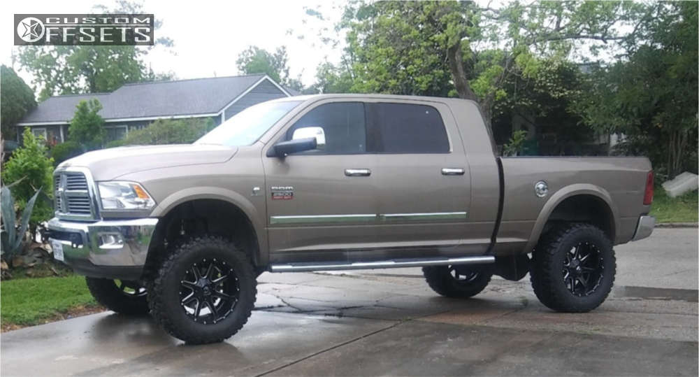 2010 Dodge Ram 2500 with 20x12 -44 KX Kx01 and 37/13.5R20 Roadcruza M/t ...