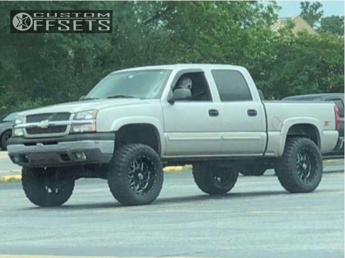 2005 Chevrolet Silverado 1500 Classic with 20x10 -25 XF Offroad Xf-211 ...