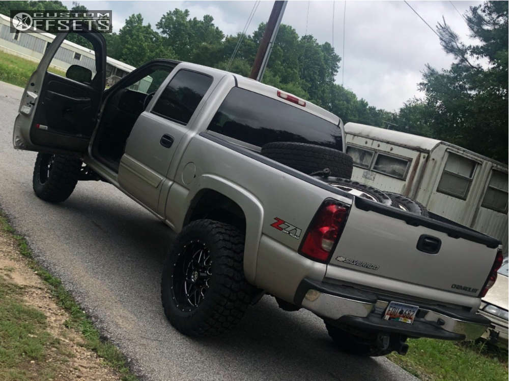 2005 Chevrolet Silverado 1500 Classic with 20x10 -25 XF Offroad Xf-211 ...