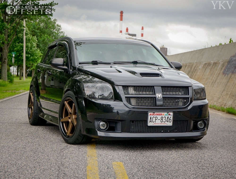 2008 Dodge Caliber Wheel Offset Poke Coilovers | 400827 | Custom Offsets