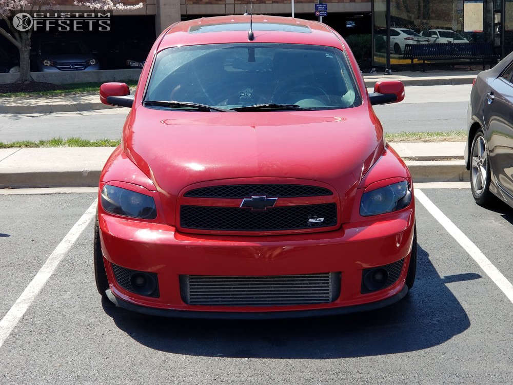 2008 Chevrolet HHR with 18x9.5 34 Varrstoen Es2 and 245/40R18 ...
