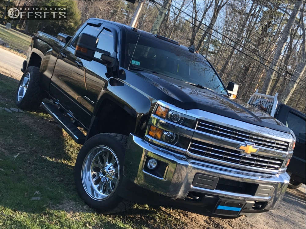 2016 Chevrolet Silverado 2500 HD with 20x10 -18 Fuel Titan and 305 ...