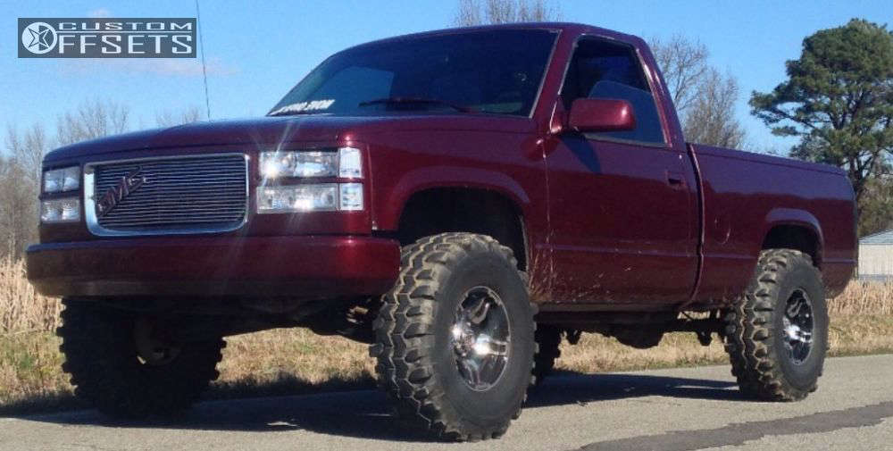 1993 GMC C1500 with 15x8 -19 Ultra Drifter and 33/12.5R15 Super Swamper ...