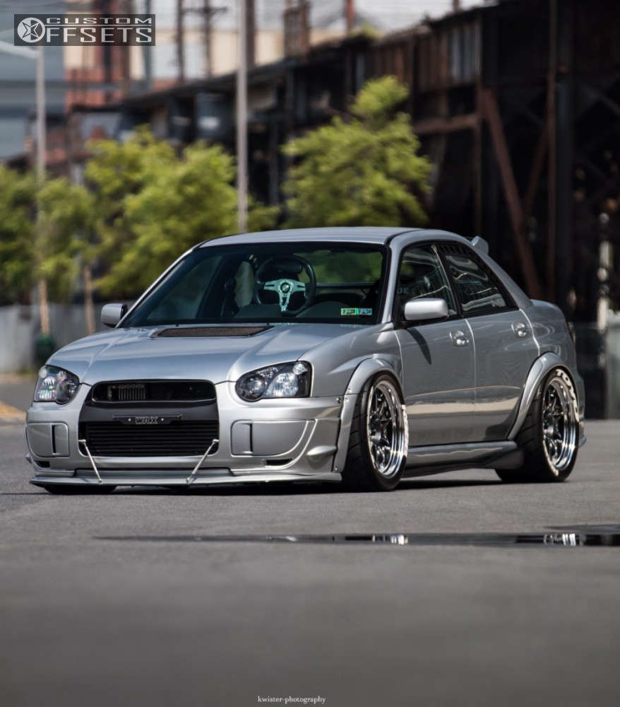 2004 Subaru WRX with 18x11 19 SSR Sp3 and 315/30R18 Toyo Tires Proxes ...