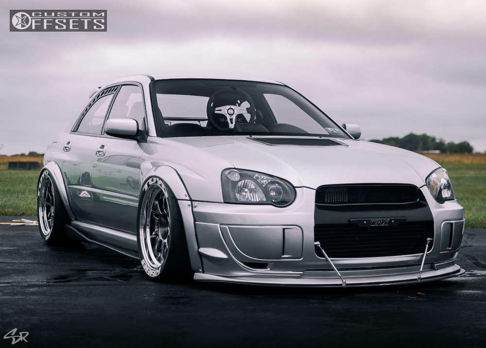 2004 Subaru WRX Flush Air Suspension | Custom Offsets