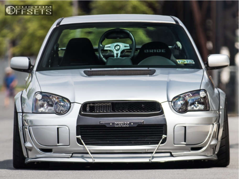 2004 Subaru WRX Flush Air Suspension | Custom Offsets