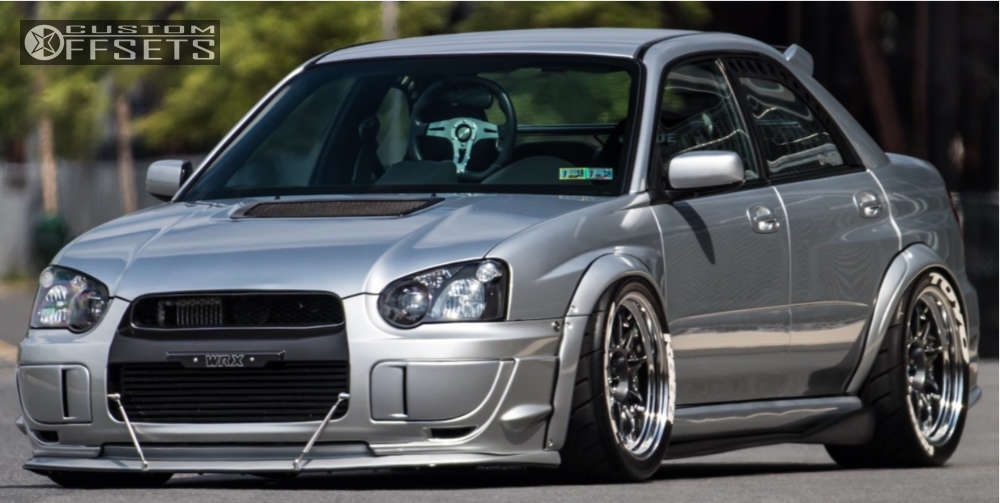 2004 Subaru WRX Flush Air Suspension | Custom Offsets