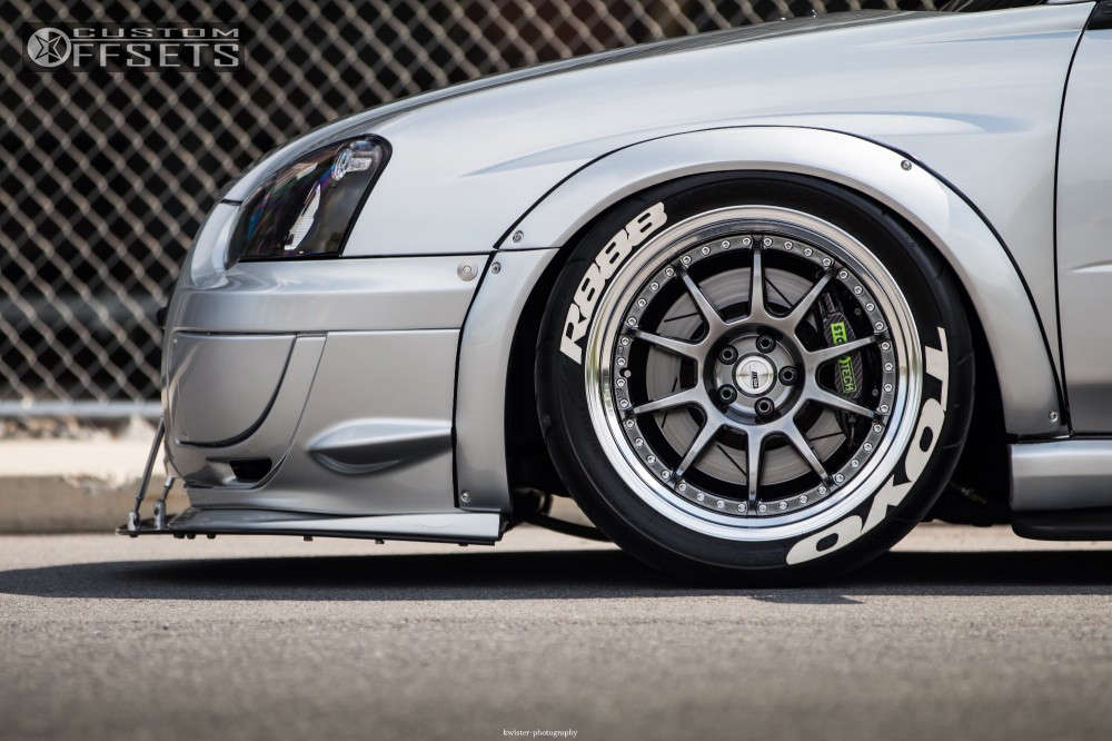 2004 Subaru WRX Flush Air Suspension | Custom Offsets