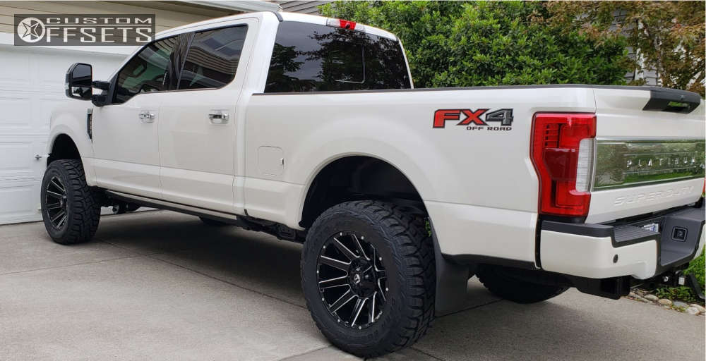 2018 Ford F-250 Super Duty with 20x10 -18 Fuel Contra and 35/12.5R20 ...