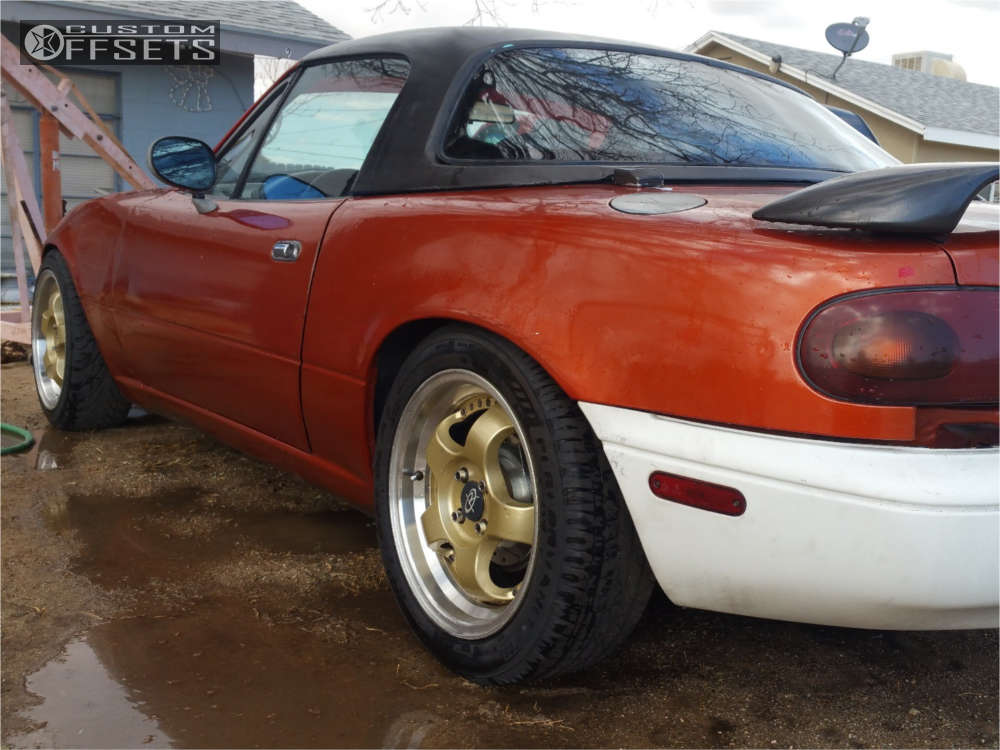 1991 Mazda MX-5 Miata Nearly Flush Coilovers | Custom Offsets