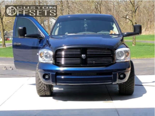2008 Dodge Ram 1500 Wheel Offset Super Aggressive 3"-5" Stock | 405373 ...