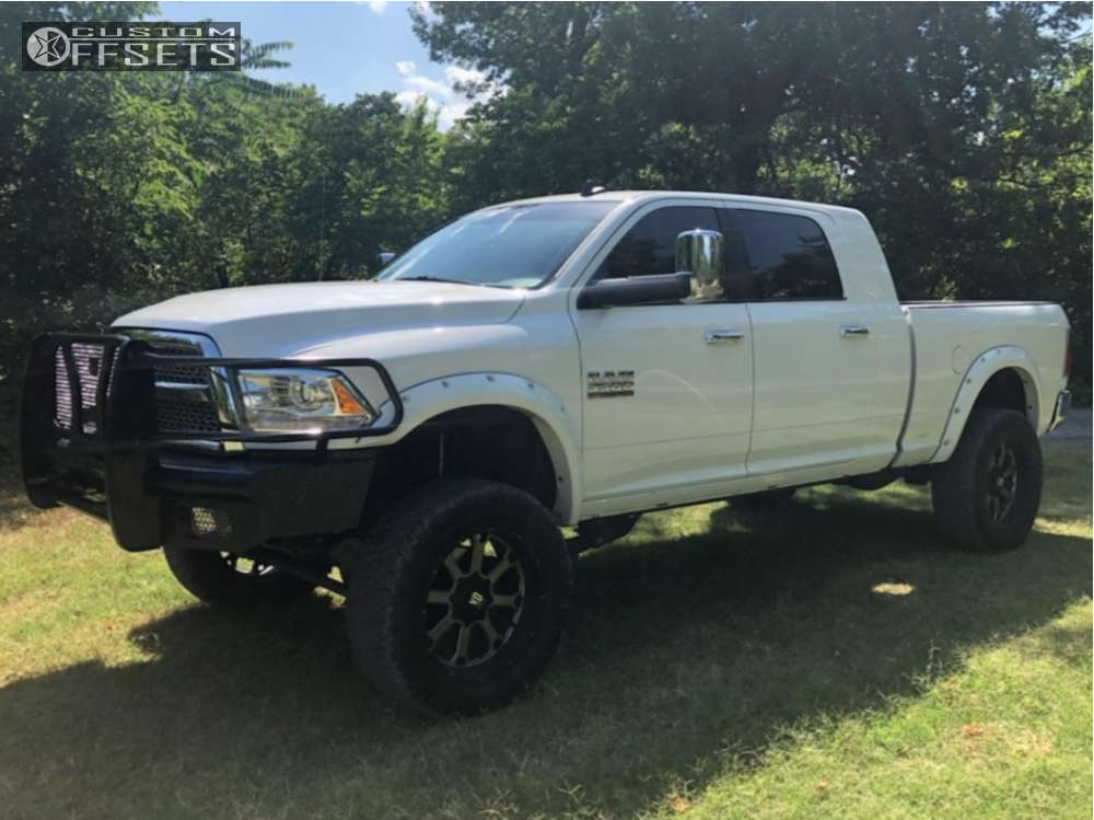 2014 Ram 3500 with 20x10 -18 XD Xd825 and 37/12.5R20 Nitto Ridge ...