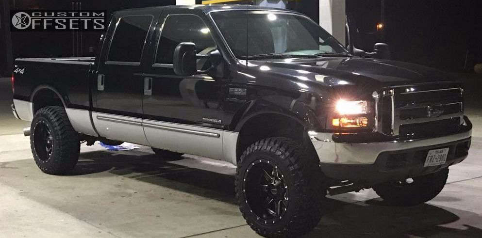 2000 Ford F-250 Super Duty with 20x12 -44 Fuel Maverick and 35/12.5R20 ...