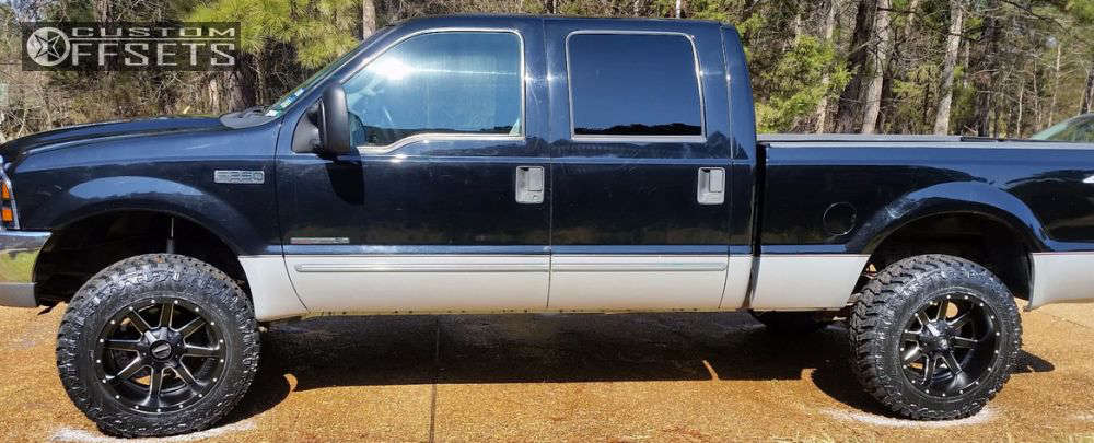 2000 Ford F-250 Super Duty with 20x12 -44 Fuel Maverick and 35/12.5R20 ...