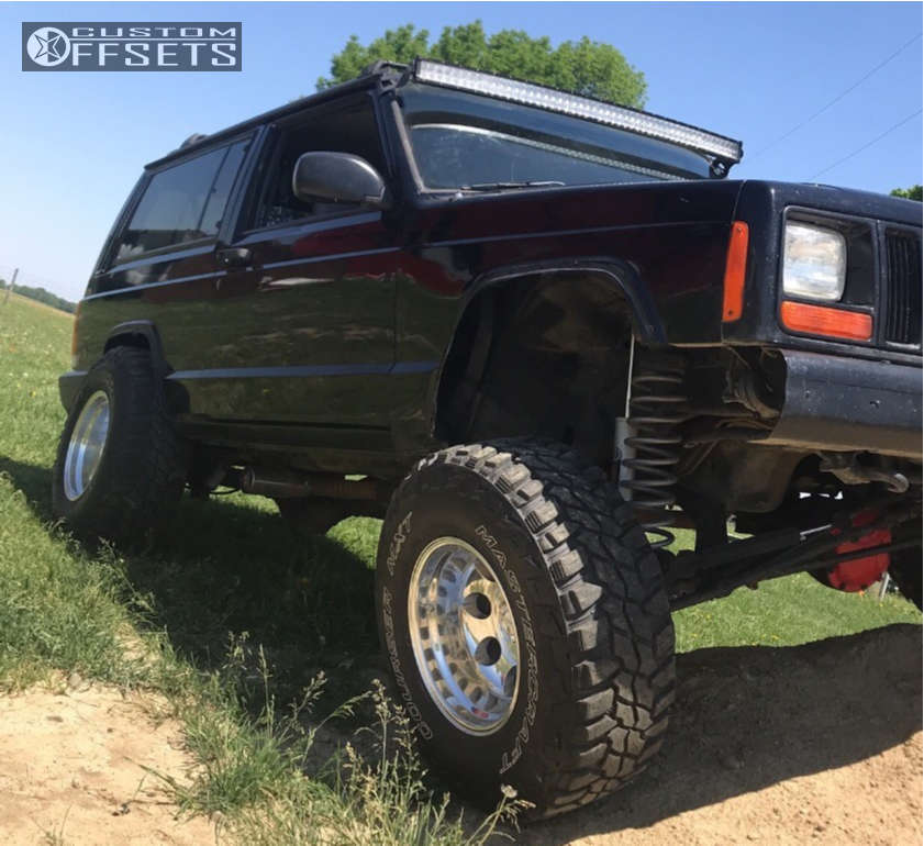 1998 Jeep Cherokee with 15x10 -46 Pro Comp 69 and 32/11.5R15 ...