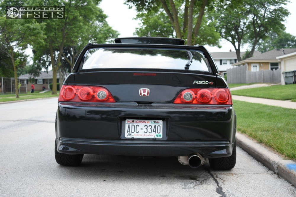 2005 Acura RSX with 17x8.5 30 JNC JNC005 and 245/40R17 Federal 595 Evo ...