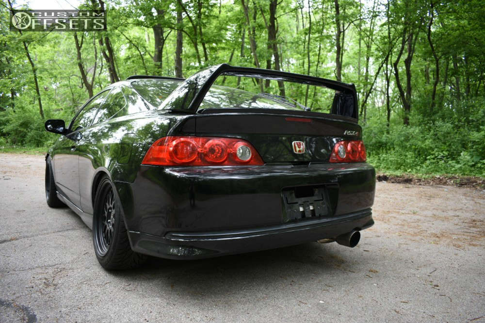 2005 Acura RSX with 17x8.5 30 JNC JNC005 and 245/40R17 Federal 595 Evo ...