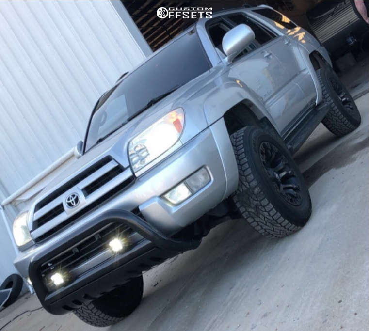 2005 Toyota 4Runner with 17x9 1 Fuel Vapor and 265/65R17 Milestar A/t ...