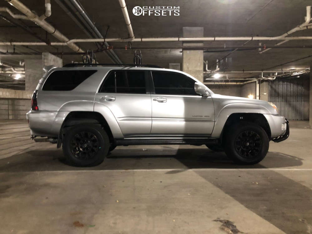 2005 Toyota 4Runner with 17x9 1 Fuel Vapor and 265/65R17 Milestar A/t ...