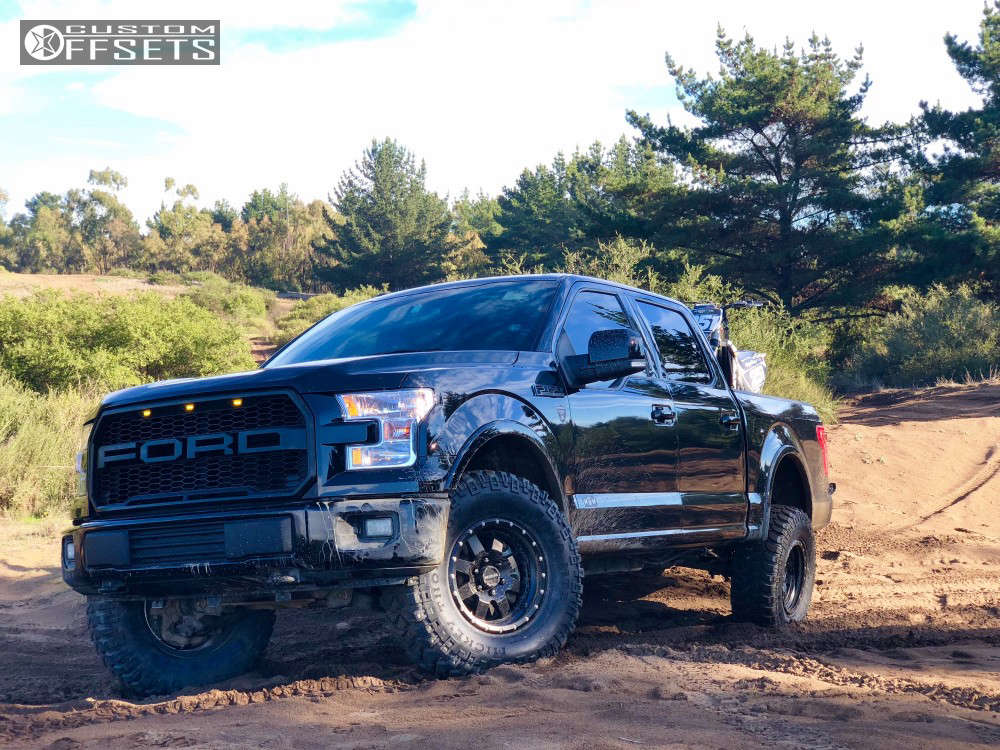 2017 Ford F-150 with 17x9 0 Raceline Defender and 33/12.5R17 Mickey ...