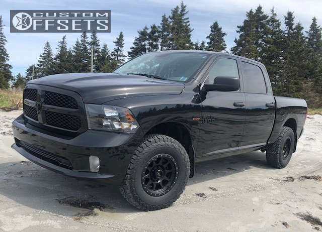 2017 Ram 1500 with 17x8.5 Ultra Legacy 504 and 285/70R17 BFGoodrich All ...