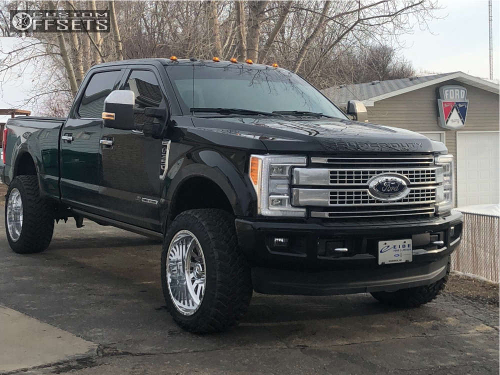 2017 Ford F-350 Super Duty with 22x12 -40 American Force Octane Ss and ...
