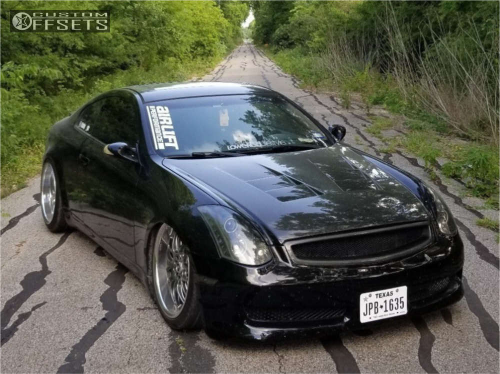 2007 INFINITI G35 with 20x9 35 XXR 526 and 255/35R20 Firestone All ...