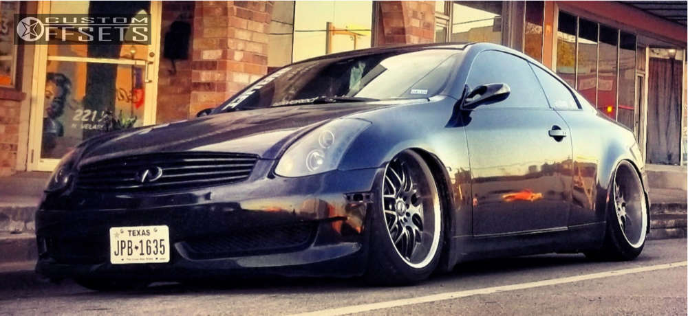 2007 INFINITI G35 with 20x9 35 XXR 526 and 255/35R20 Firestone All ...