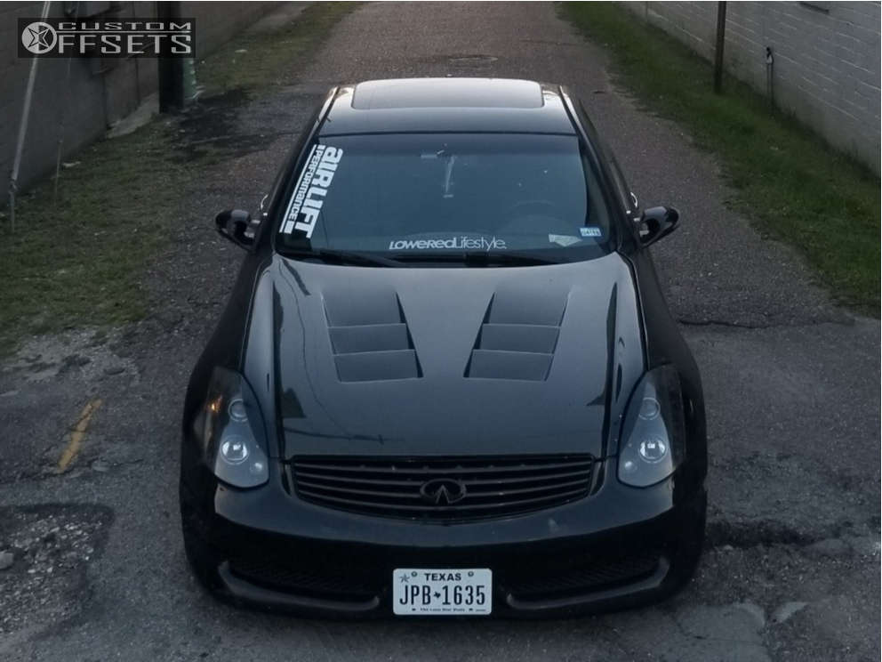 2007 INFINITI G35 with 20x9 35 XXR 526 and 255/35R20 Firestone All ...