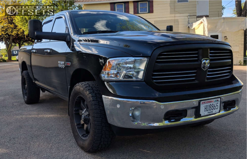 2017 Ram 1500 with 20x9 -12 Fuel Octane and 295/60R20 Nitto Terra ...