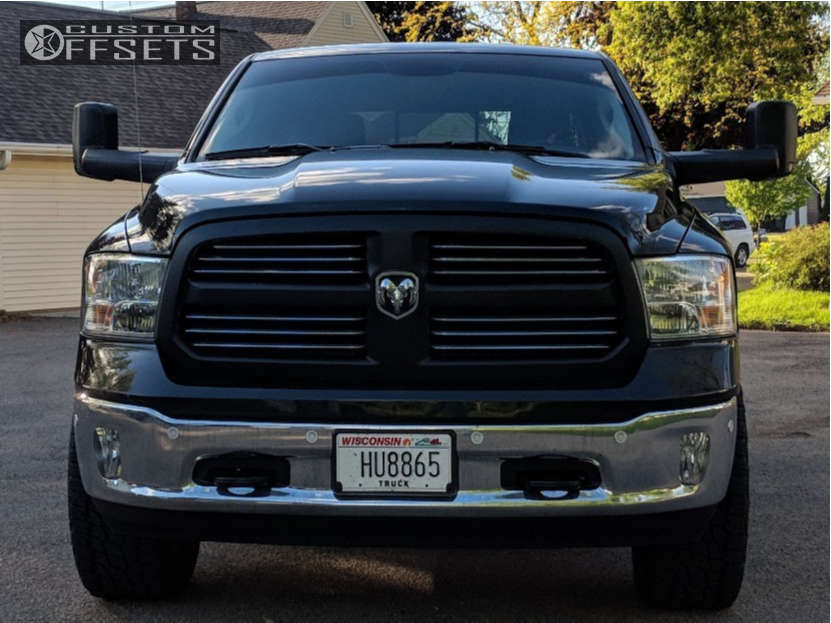 2017 Ram 1500 with 20x9 -12 Fuel Octane and 295/60R20 Nitto Terra ...