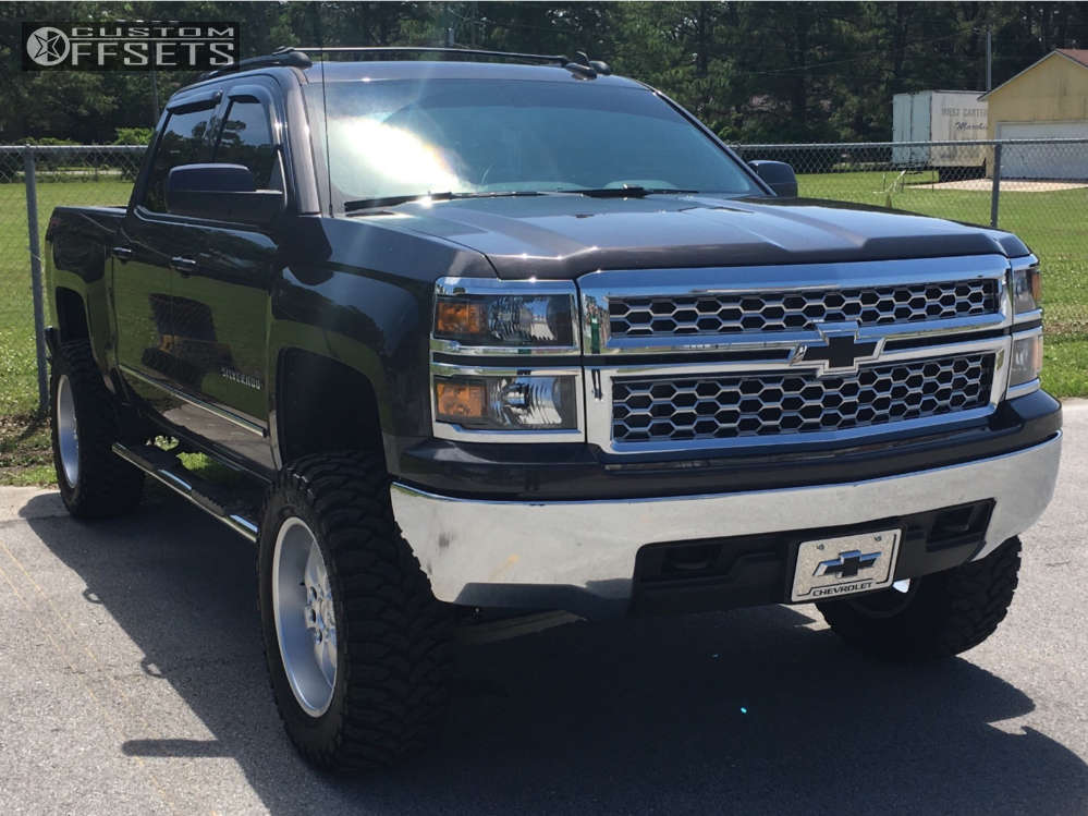 2015 Chevrolet Silverado 1500 with 20x9.5 20 BBS Rd and 35/12.5R20 RBP ...
