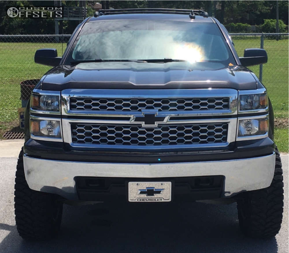2015 Chevrolet Silverado 1500 with 20x9.5 20 BBS Rd and 35/12.5R20 RBP ...