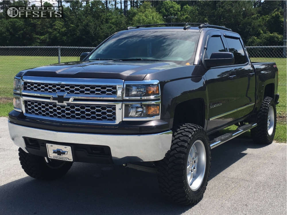 2015 Chevrolet Silverado 1500 with 20x9.5 20 BBS Rd and 35/12.5R20 RBP ...