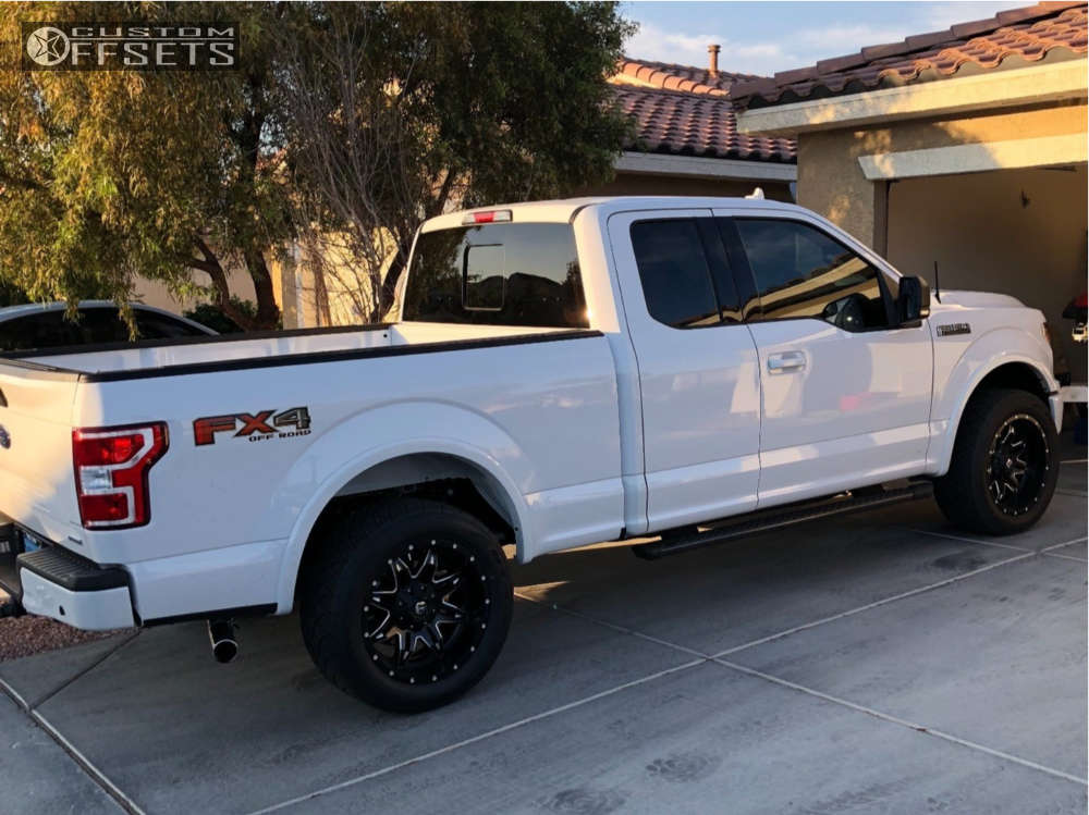 2018 Ford F-150 with 20x10 -24 Fuel Lethal and 305/50R20 Nitto NT420V ...