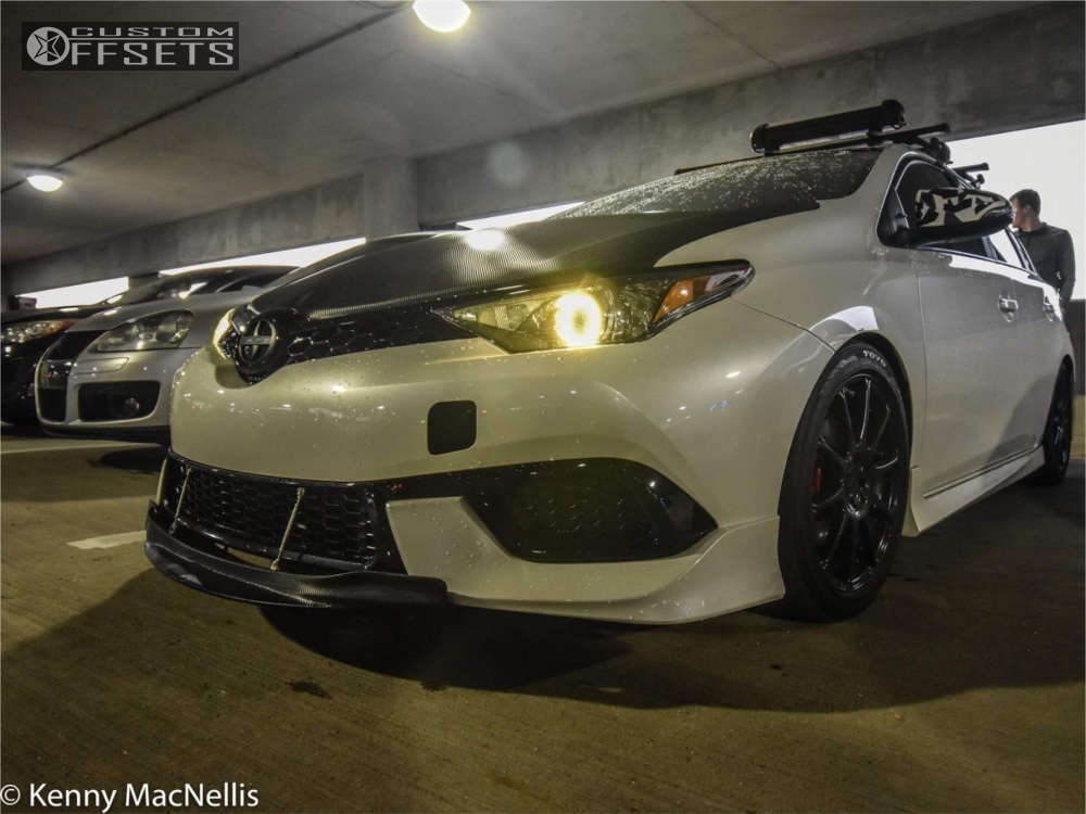 2016 Scion IM with 17x7 40 Maxxim Verse and 225/45R17 Toyo Tires Proxes ...
