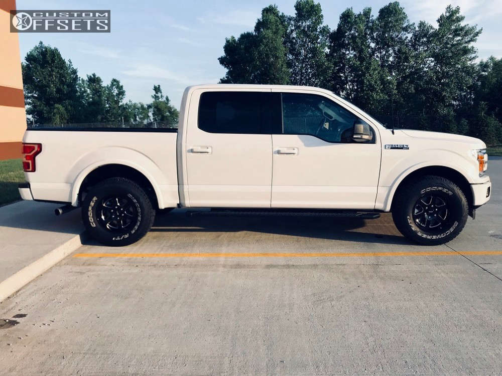2018 Ford F-150 with 17x8.5 0 American Racing Patrol and 285/70R17 ...