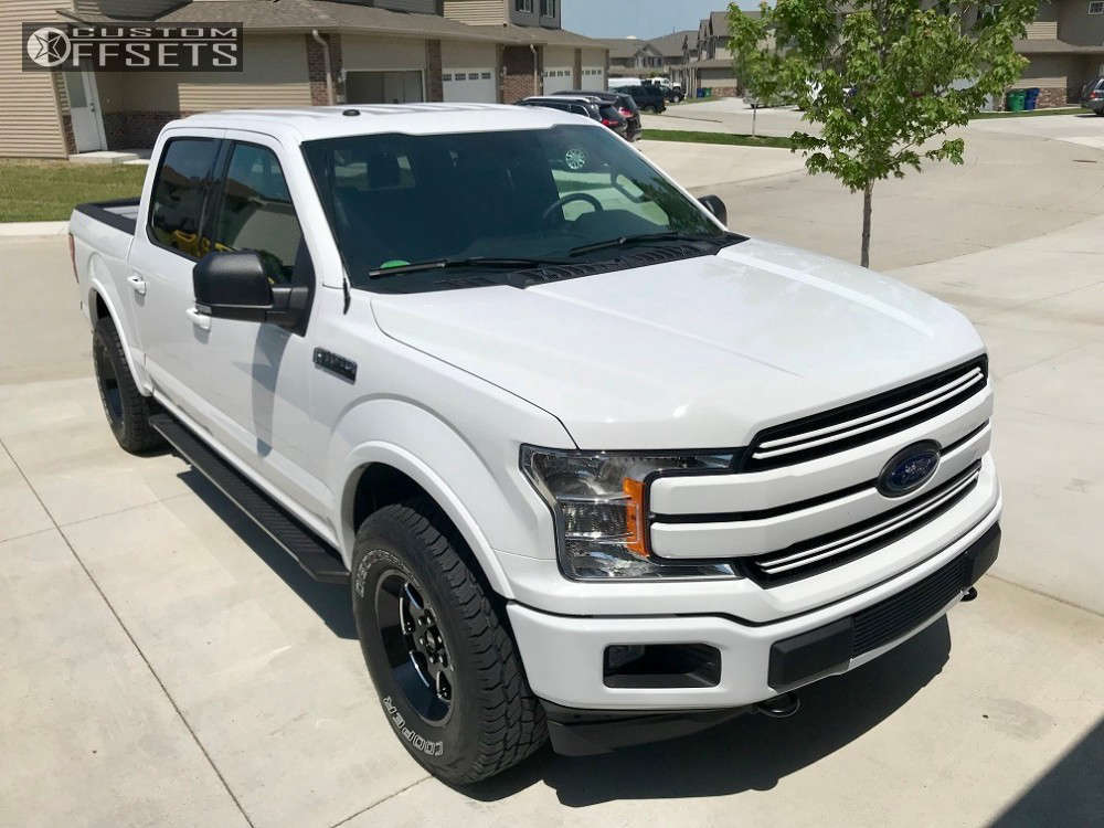 2018 Ford F-150 with 17x8.5 0 American Racing Patrol and 285/70R17 ...