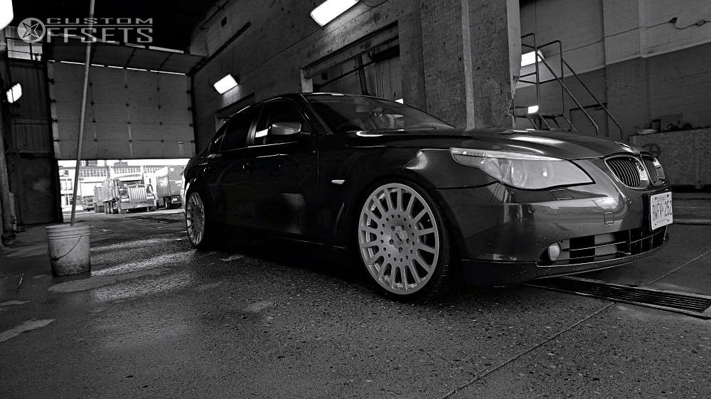 2004 BMW 545i with 20x9 15 TSW Holeshot and 245/30R20 Falken Fk453 and ...