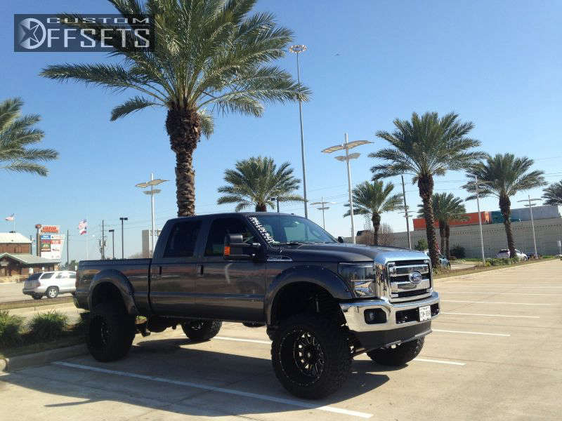 2014 Ford F-250 Super Duty with 22x14 -76 LRG 103 and 37/13.5R22 Toyo ...