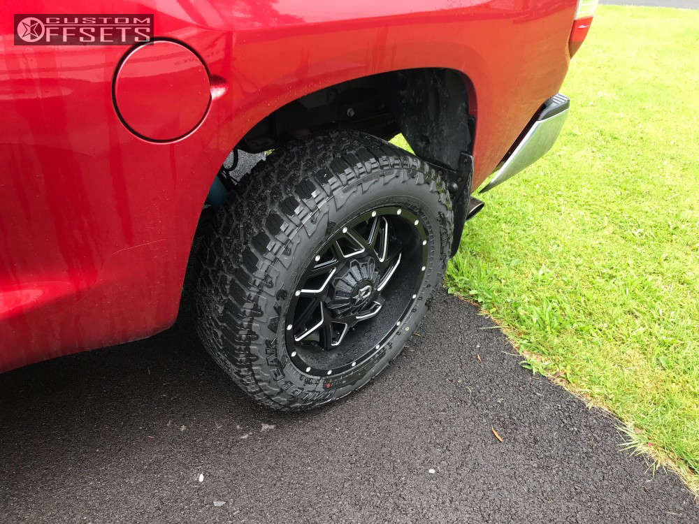 2014 Toyota Tundra with 20x9 Dropstars 652bm and 275/60R20 Falken ...