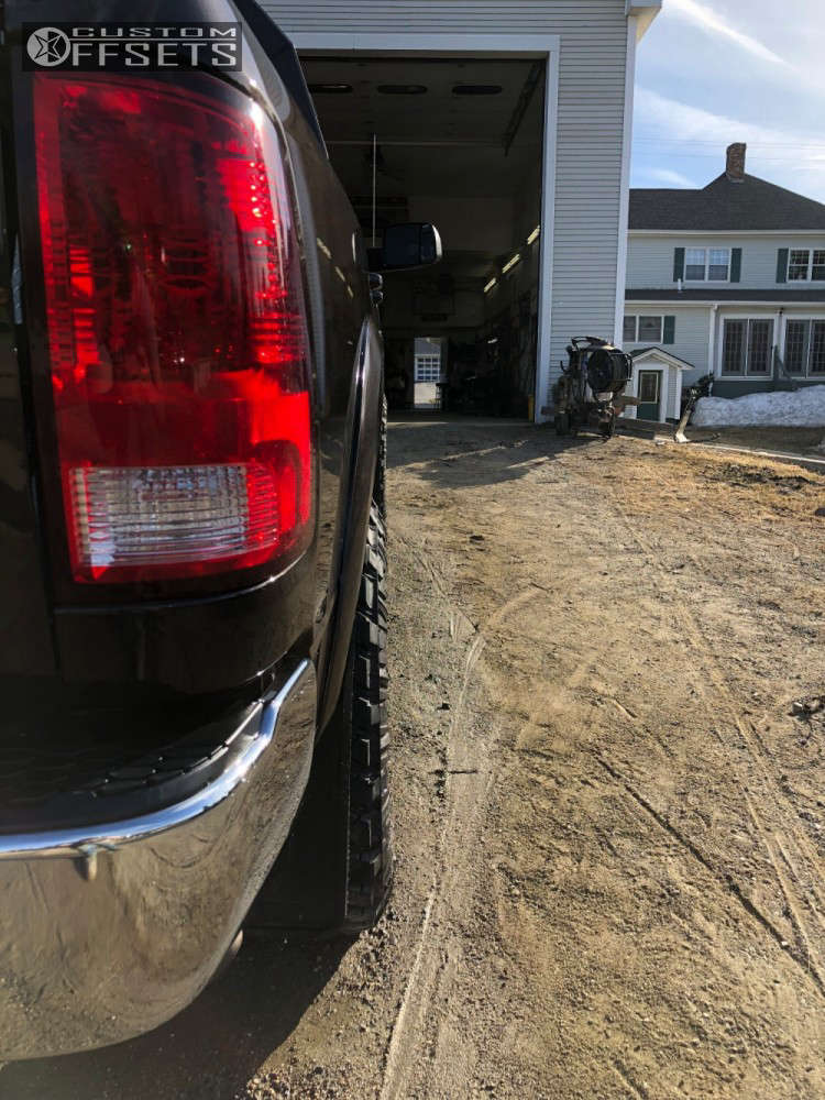 2016 Ram 2500 with 18x9 20 Fuel Hostage D530 and 295/70R18 Nitto Trail ...