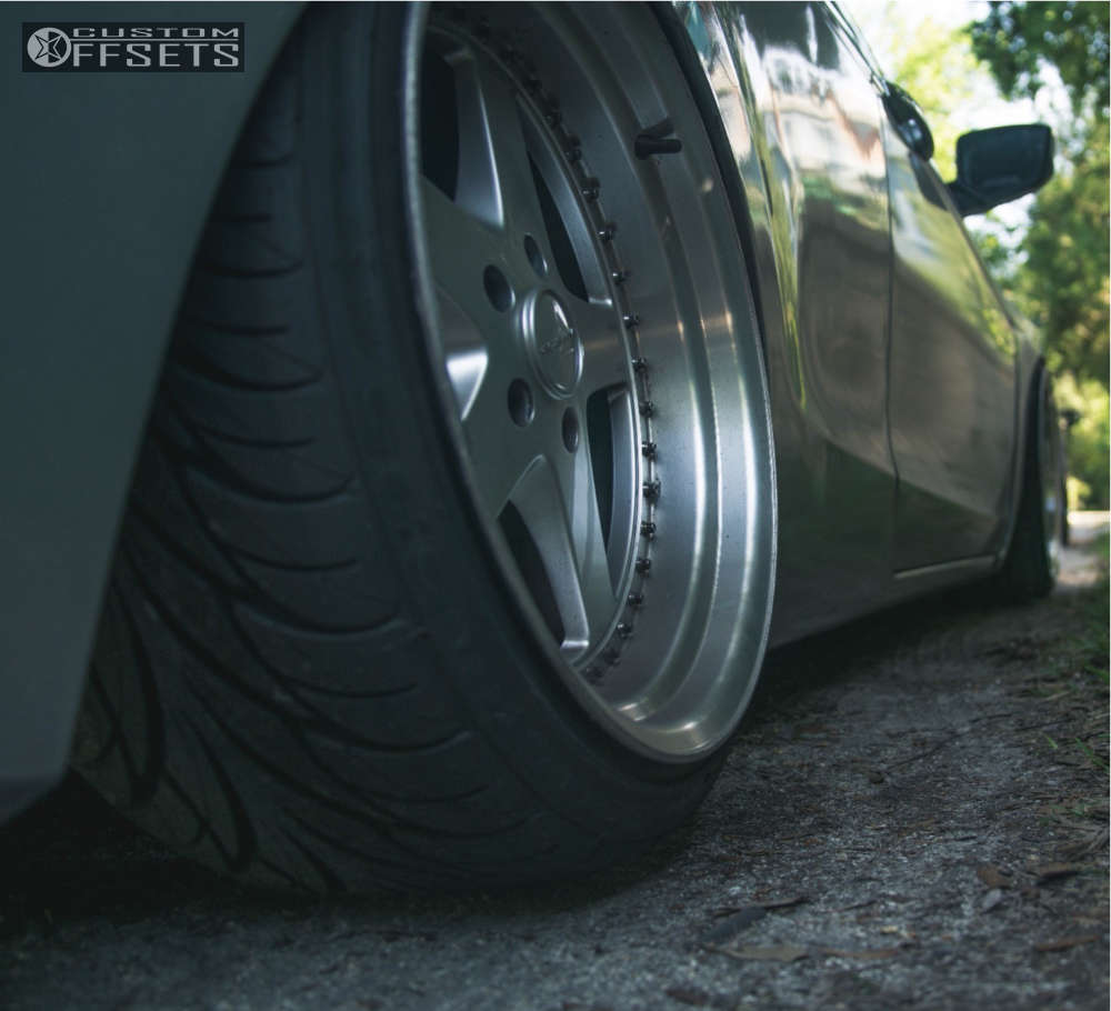 2009 Honda Accord with 19x10.5 12 Varrstoen Es8 and 235/35R19 Falken ...