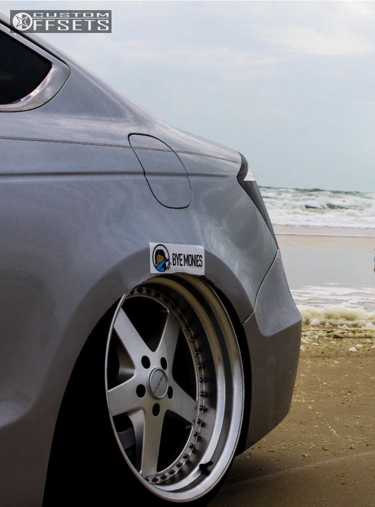 2009 Honda Accord with 19x10.5 12 Varrstoen Es8 and 235/35R19 Falken ...