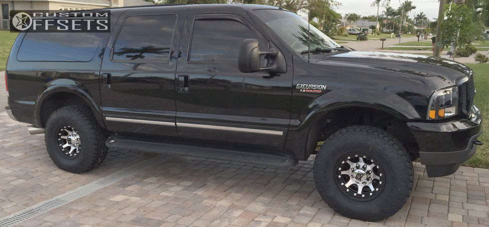 2003 Ford Excursion with 16x9 -12 XD XD798 and 295/75R16 Toyo Tires ...