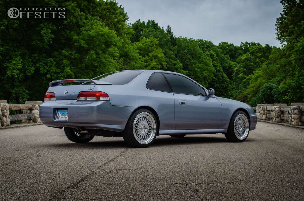 1999 Honda Prelude with 18x8 45 Avant Garde M220 and 215/40R18 Nitto ...