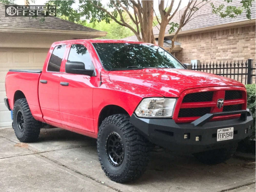2012 Ram 1500 with 17x8.5 0 Method Nv and 37/12.5R17 Cooper Discoverer ...
