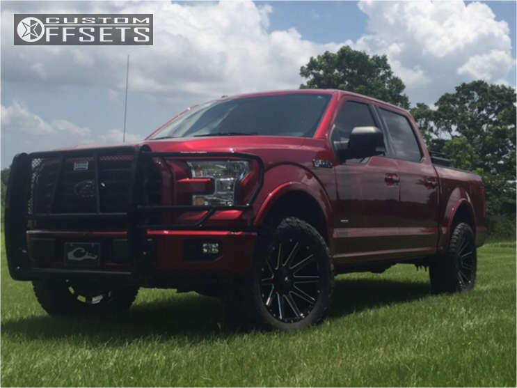 2015 Ford F-150 with 20x9 1 Fuel Contra and 305/55R20 BFGoodrich All ...