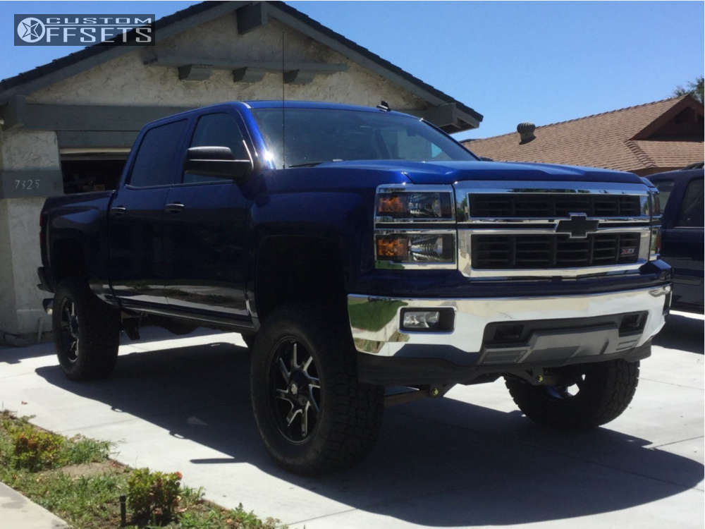 2014 Chevrolet Silverado 1500 with 20x9 0 Centerline Eliminator and 35/ ...